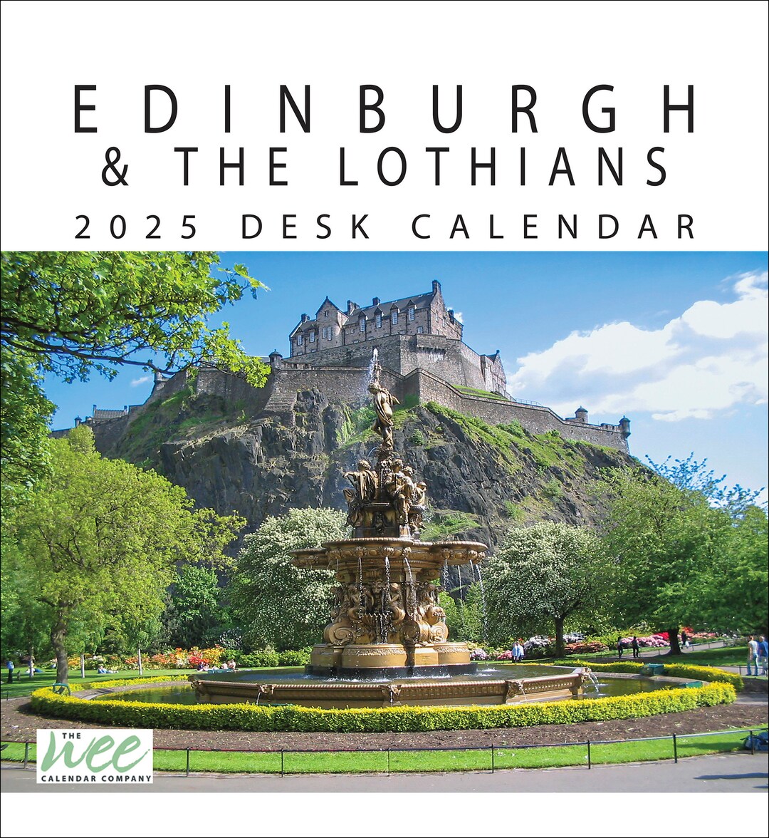 Edinburgh & the Lothians 2025 Desk Calendar - Etsy