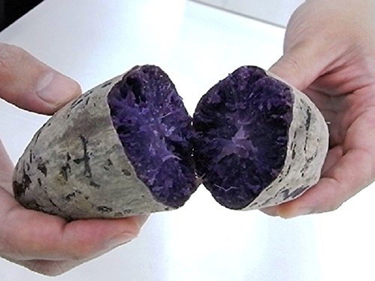 Japanese Purple Sweet Potato (2 Lb)excellent Yields and Flavor. Stores ...