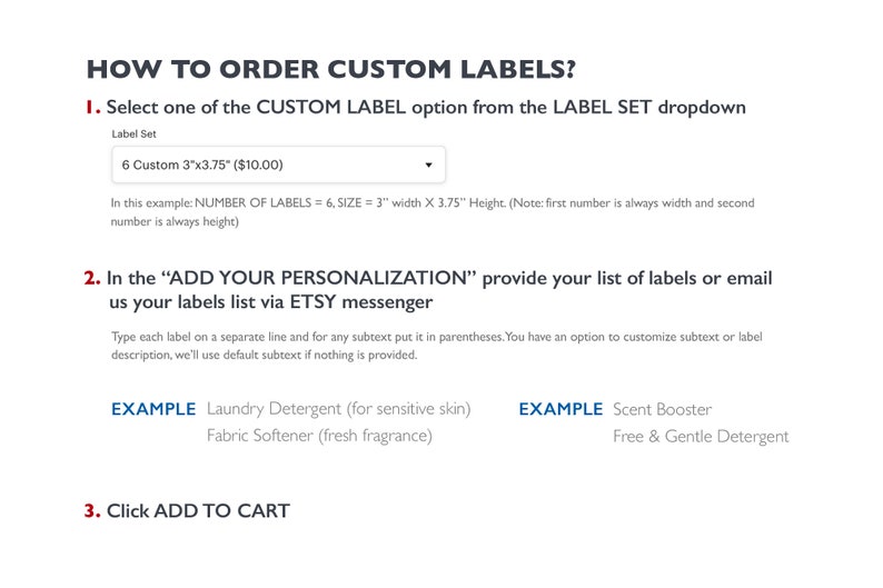 Modern Laundry Room Cleaning Labels 12 or 15 Durable | Etsy