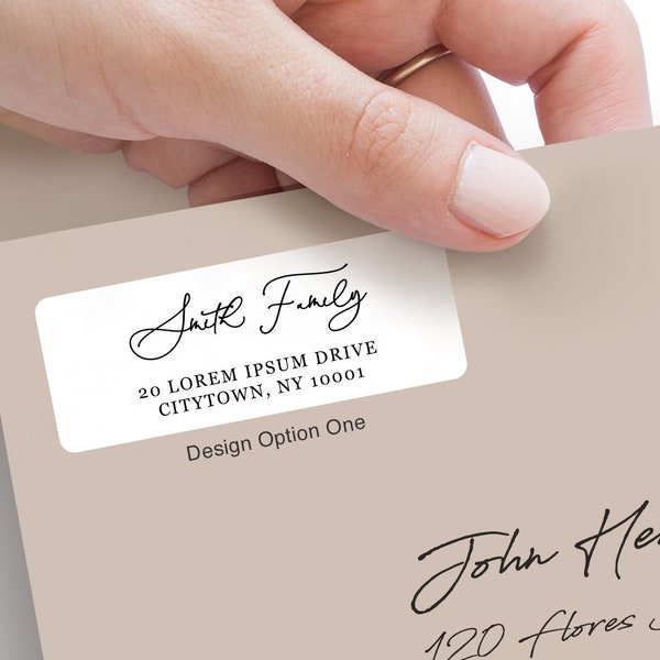 Address Label Design - Etsy