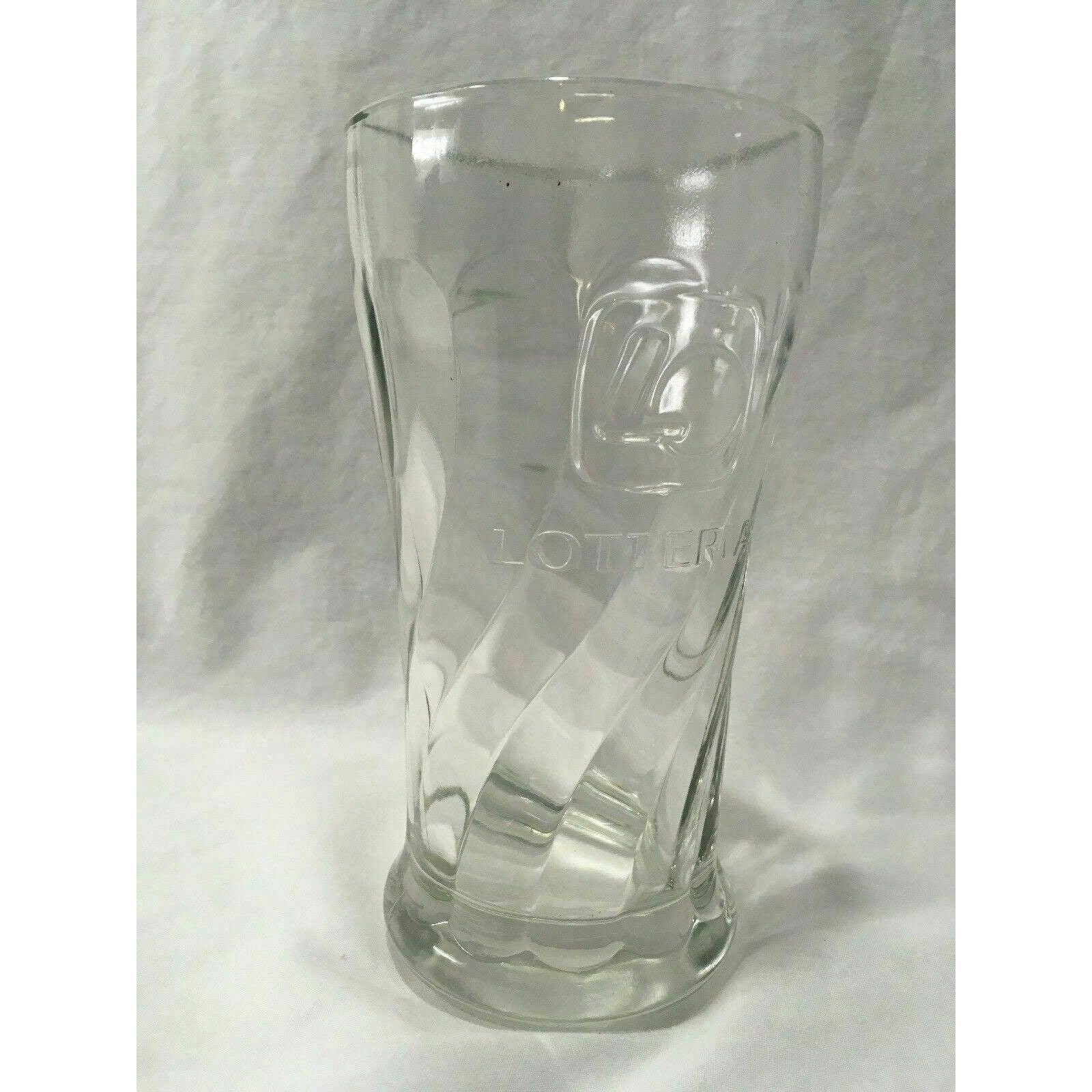 Pepsi Promo Glass Lotteria Drinking Soda Vintage Collectible Cup Fast ...