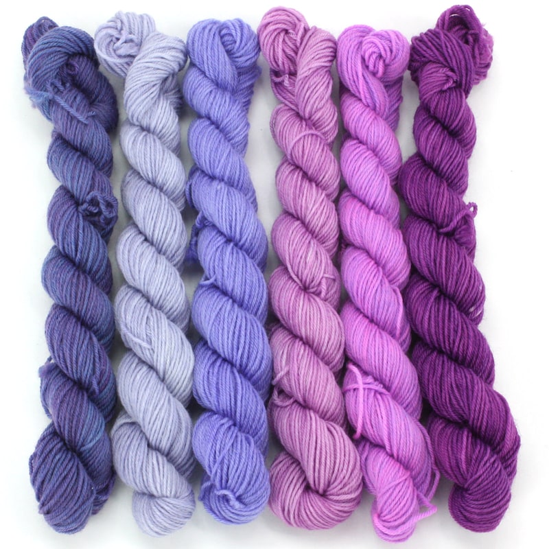 Hand Dyed Dk Yarn - Etsy