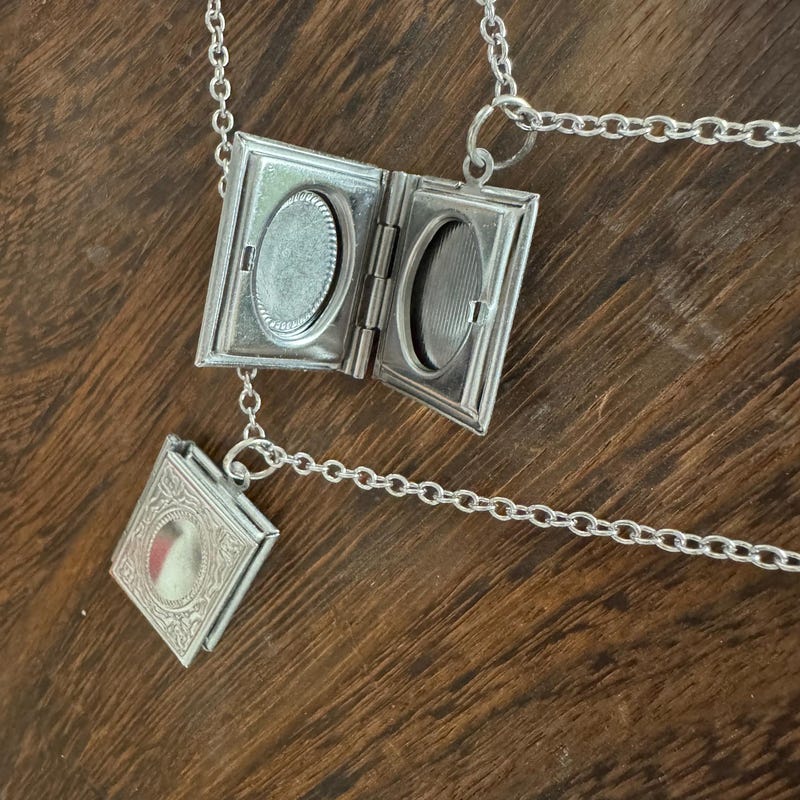 Book Locket - Etsy