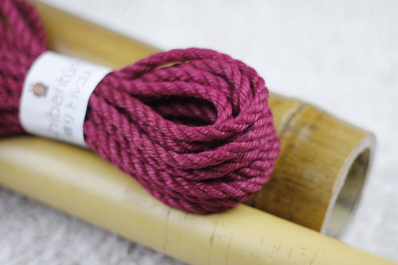 Shibari, Bondage, Kinbaku Jute Rope 6mm / 8mt ready to Use - Etsy