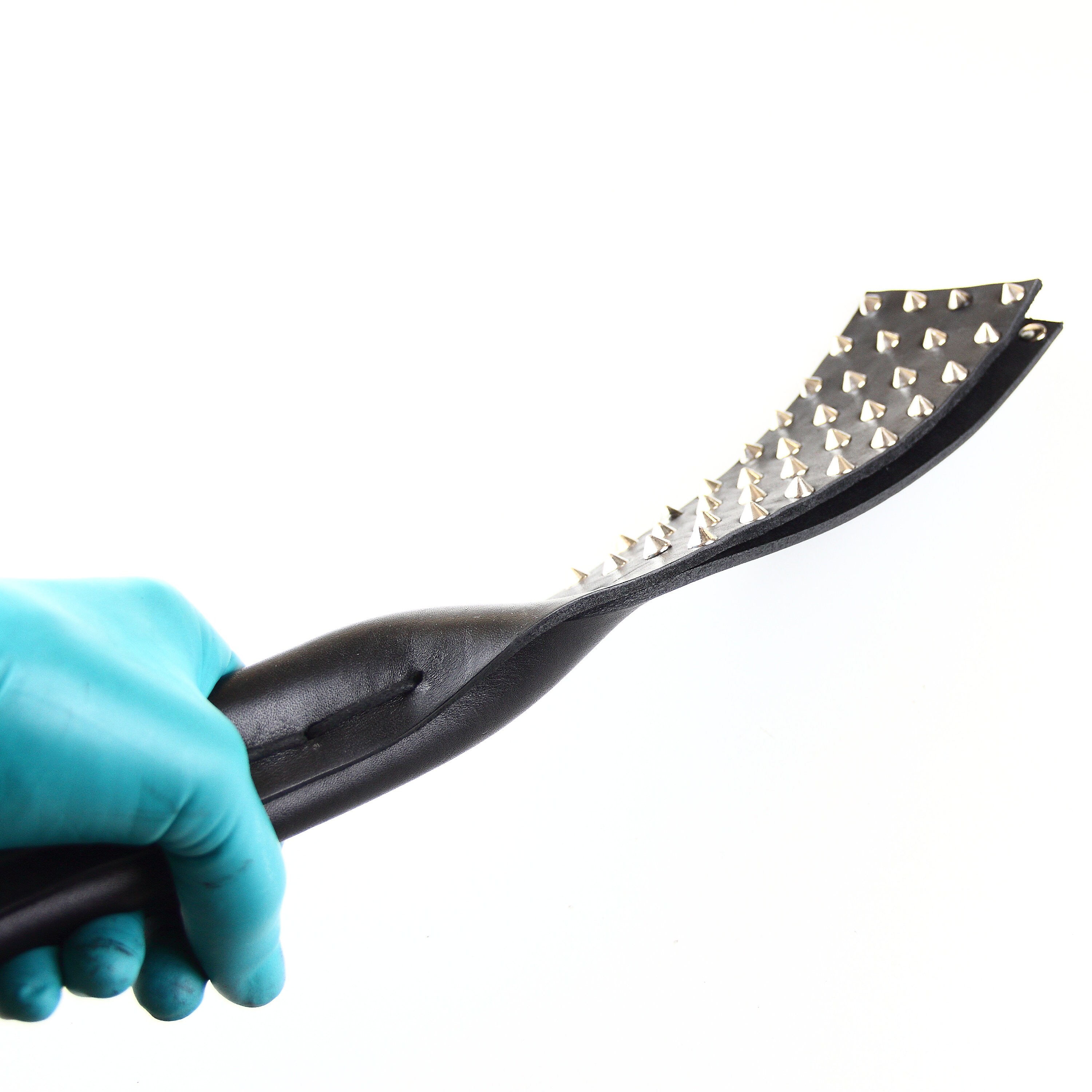 Spiked Leather Paddle Heavy Duty Sadistic Paddle BDSM Toy - Etsy