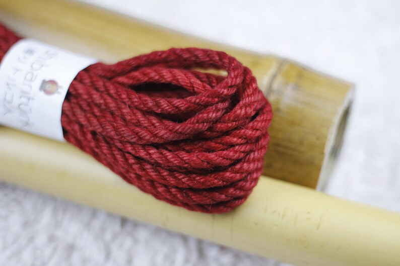 Shibari, Bondage, Kinbaku Jute Rope 6mm / 8mt ready to Use - Etsy