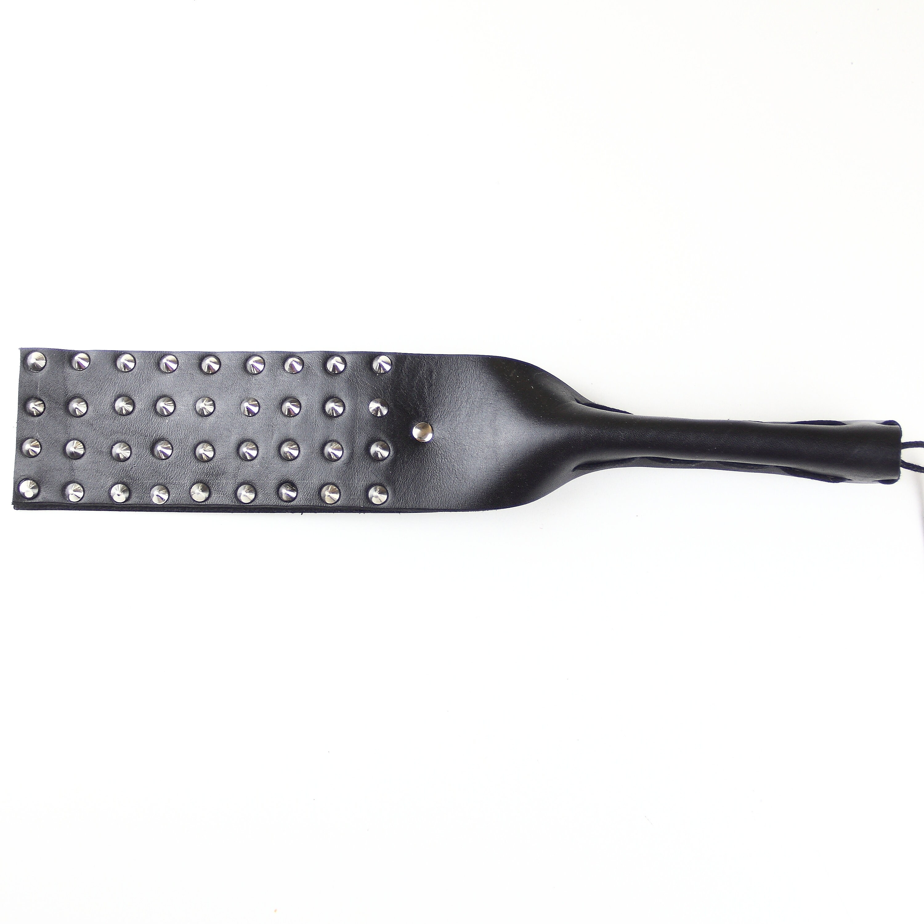 Spiked Leather Paddle Heavy Duty Sadistic Paddle BDSM Toy - Etsy