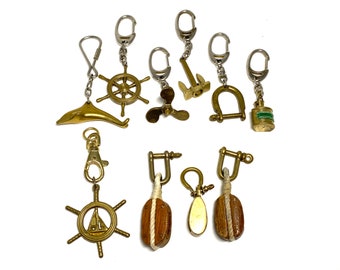 Nautical Key Ring - Etsy