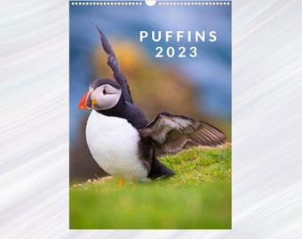 Puffin Calendar - Etsy