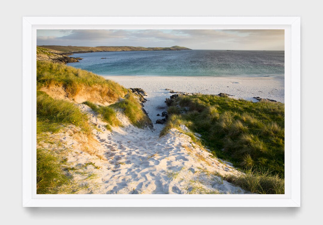 Remote Scottish Beach, Scottish Islands, Shetland, Scotland Photo Print ...