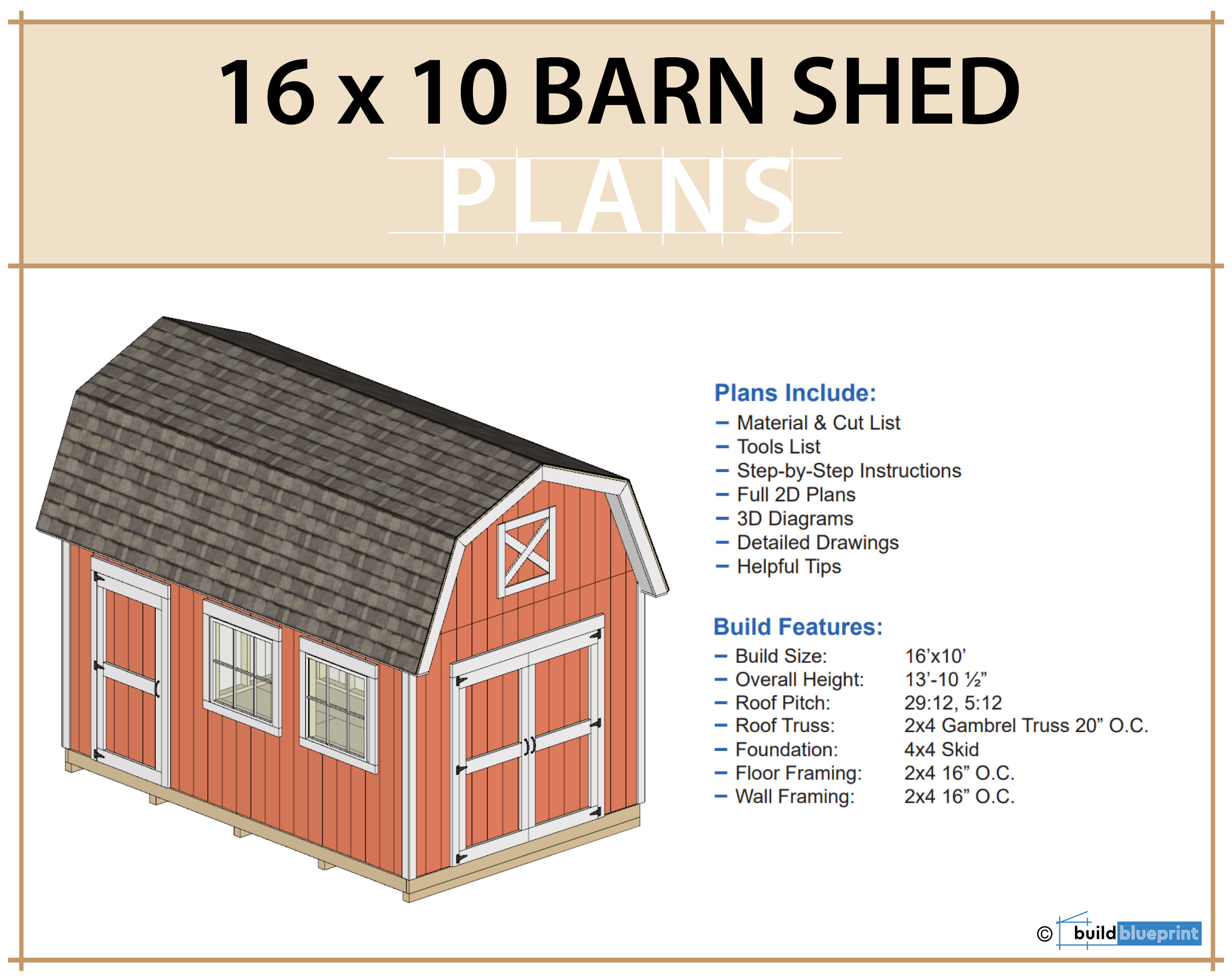 Barn Shed Plans
