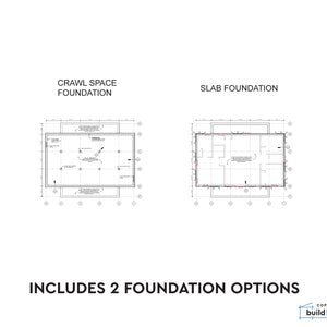 30' X 50' Ranch Farmhouse Architectural Plans - Custom 1500SF 3BD/2BA ...