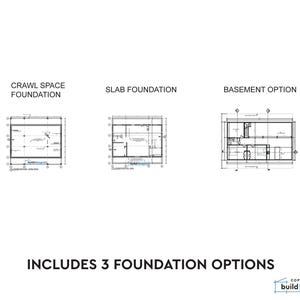 30' X 46' Adirondack House Architectural Plans - Custom 1380SF 3BD/3BA ...