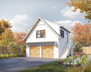 30' X 30' Two Bedroom Garage Apartment Architectural - Etsy Canada