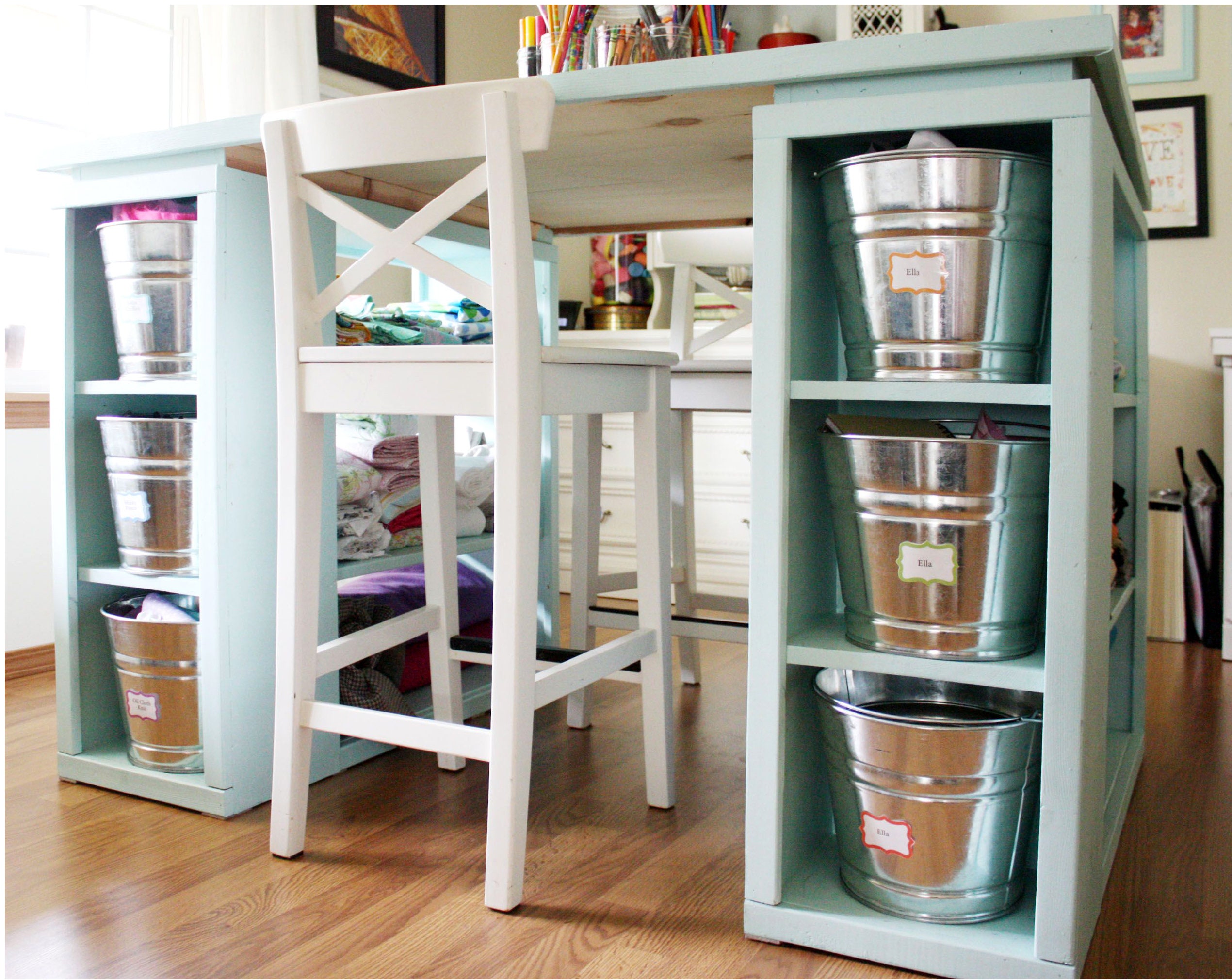 DIY Plans for Craft and Sewing Table Digital Woodworking PDF | Etsy