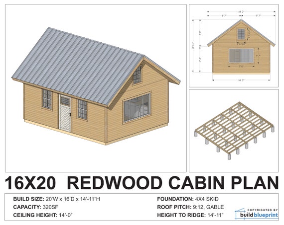 16x20 House Plans With Loft