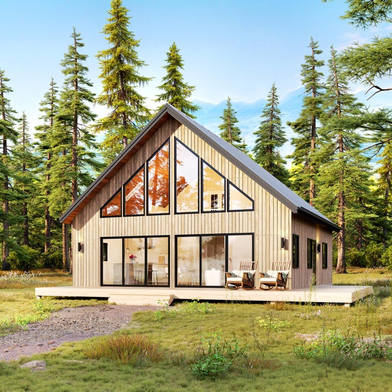 32 X 32 Cabin - Etsy