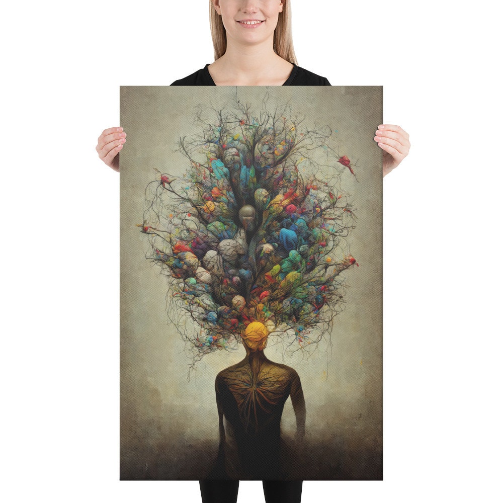 RESONANCE: ADHD Art, Autistic Art, Neurodiversity Art, Wall Art, Gift ...