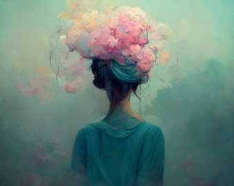 THE STORM: ADHD Art, Autistic Art, Framed Print, Neurodiversity Art ...