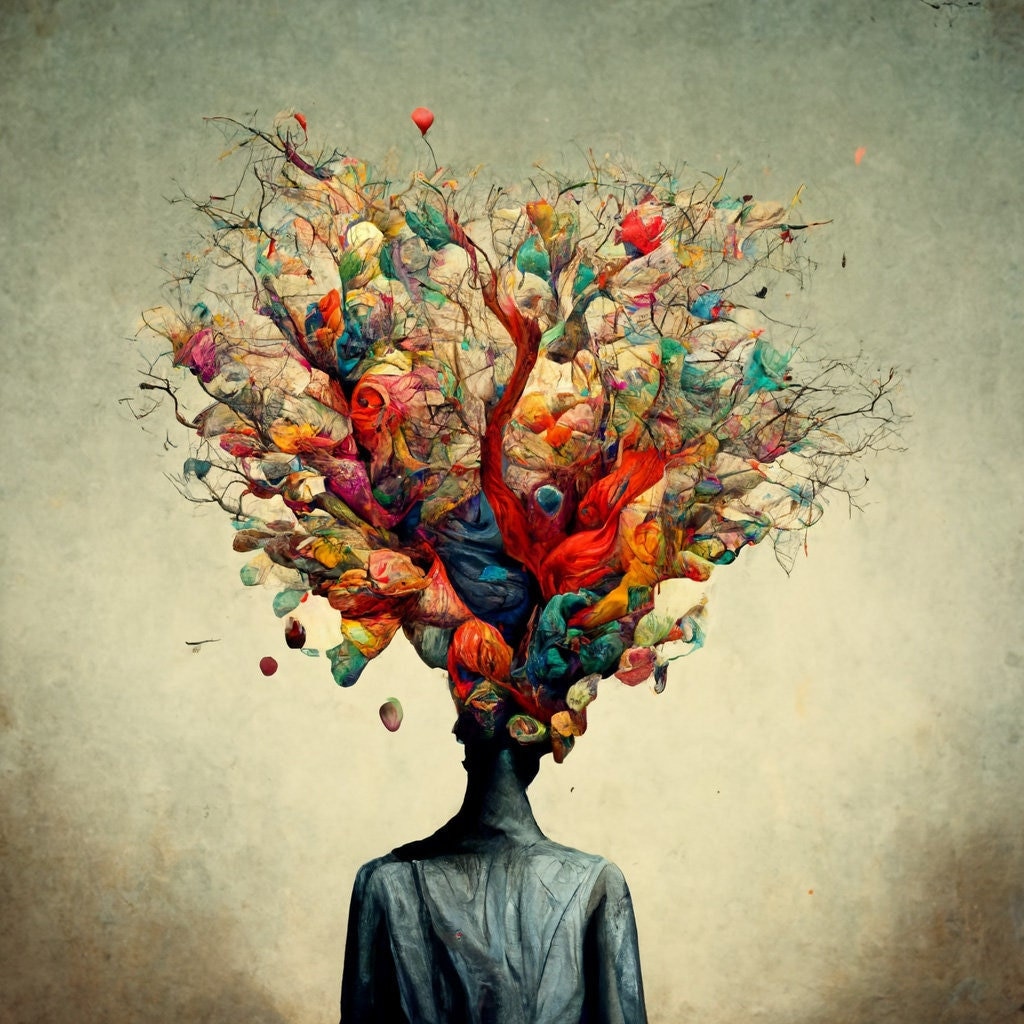 BEACON: ADHD Art, Autistic Art, Neurodiversity Art, Wall Art, Gift for ...