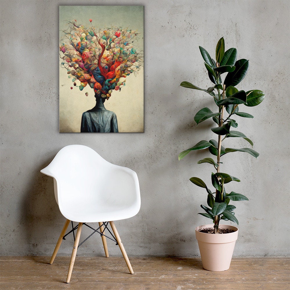 BEACON: ADHD Art, Autistic Art, Neurodiversity Art, Wall Art, Gift for ...