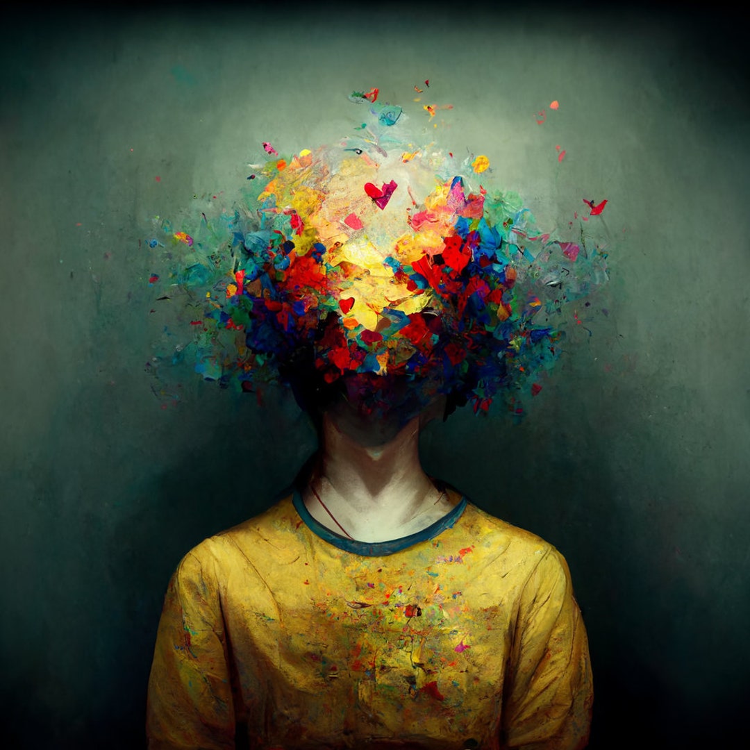 UNLEASHED: ADHD Art, Autistic Art, Neurodiversity Art, Wall Art, Gift ...