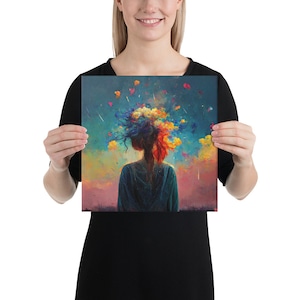 The Storm Within: ADHD Art, Autistic Art, Neurodiversity Art, Wall Art ...