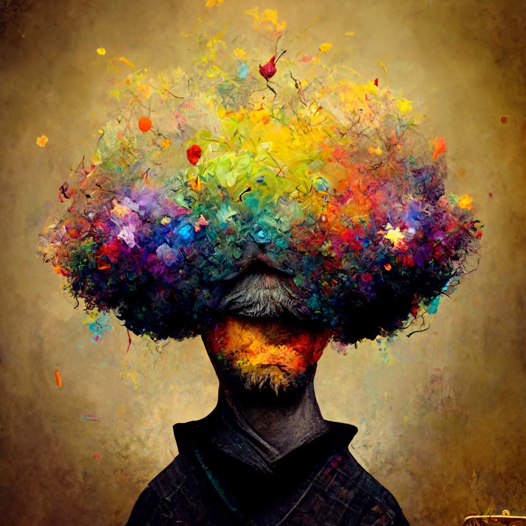 RADIENCE: ADHD Art, Autistic Art, Neurodiversity Art, Wall Art, Gift ...