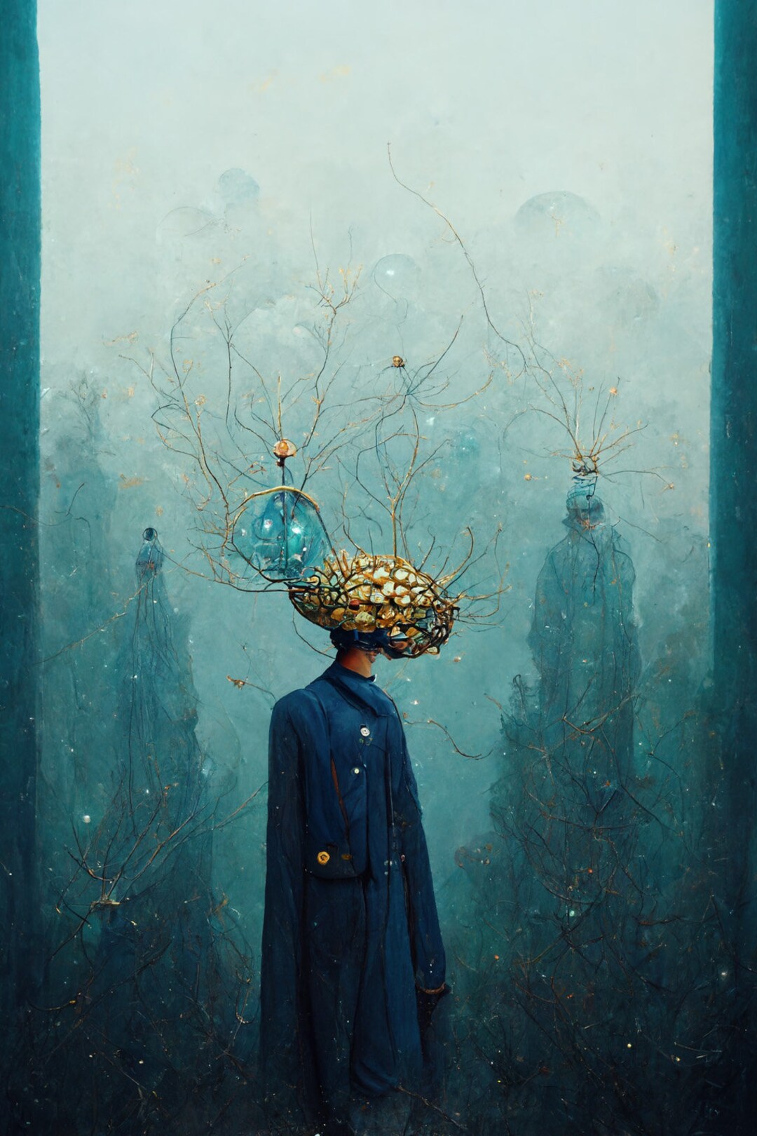 ECHOES: ADHD Art, Autistic Art, Neurodiversity Art, Wall Art, Gift for ...