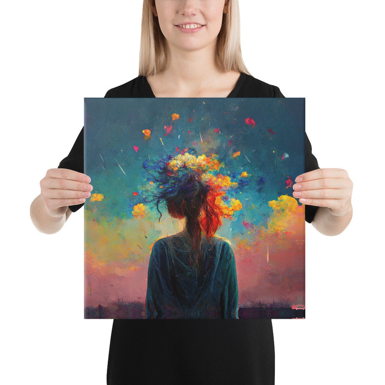 The Storm Within: ADHD Art, Autistic Art, Neurodiversity Art, Wall Art ...