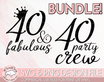 40th Birthday Crew - Etsy