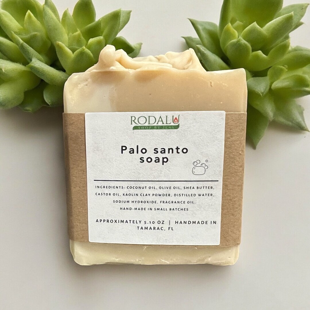 Cold Process Handmade Palo Santo Soap, Natural Soap, Soap Bar - Etsy