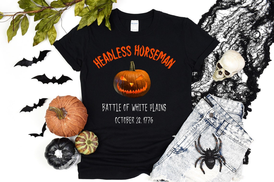 HEADLESS HORSEMAN Shirt/legend of Sleepy Hollow/pumpkin/jack-o-lantern ...