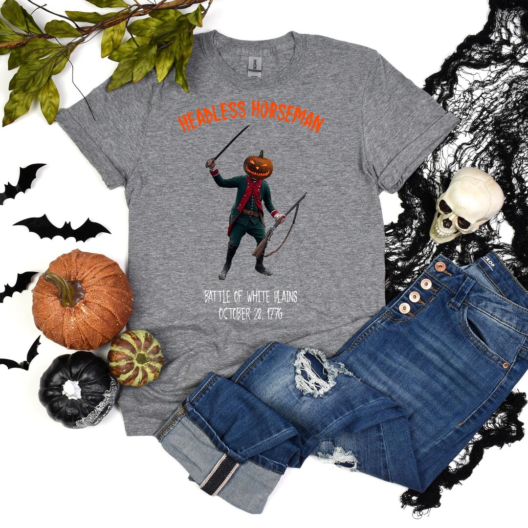 HEADLESS HORSEMAN Soldier/adult Unisex Short Sleeve Shirt/battle of ...