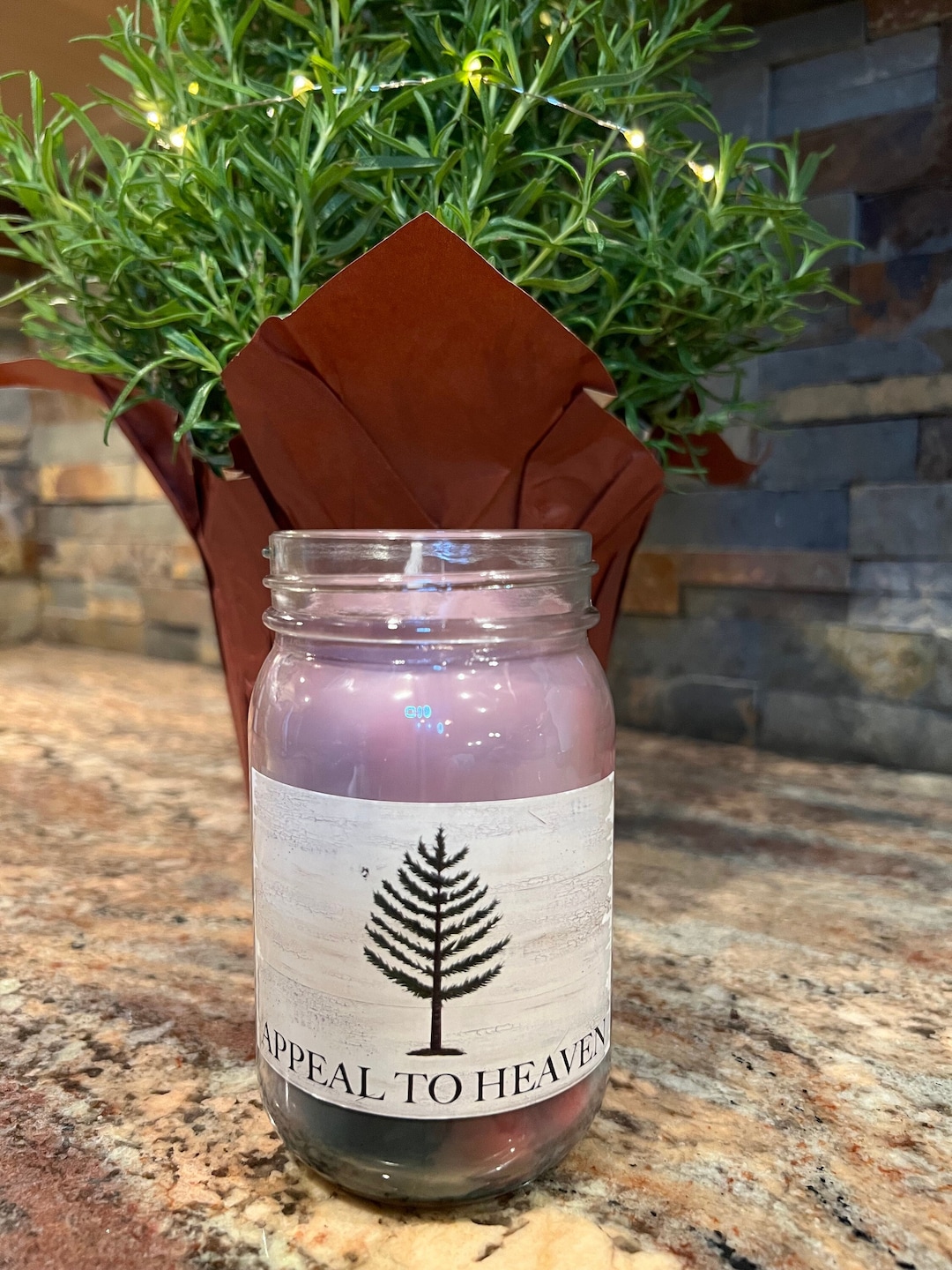 APPEAL to HEAVEN Candle/soy Candle/pine & Berry Scent Candle/16 Oz ...