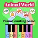 Printable Piano Game Piano Keys Bingo for Beginner Piano Lessons ...