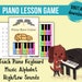 Printable Piano Game Piano Keys Bingo for Beginner Piano Lessons ...