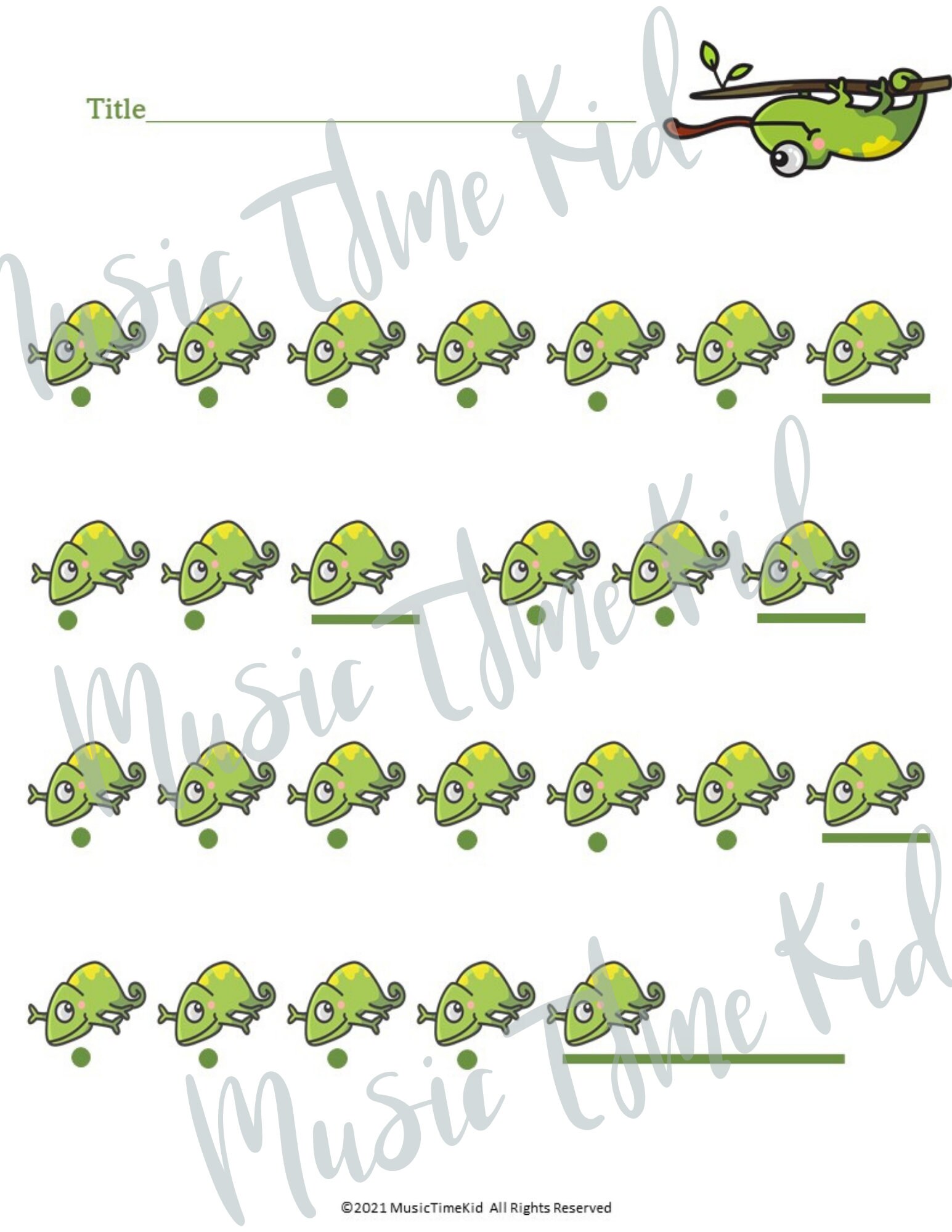 Fun Piano Printable for Preschool Learning Long & Short Rhythm ...