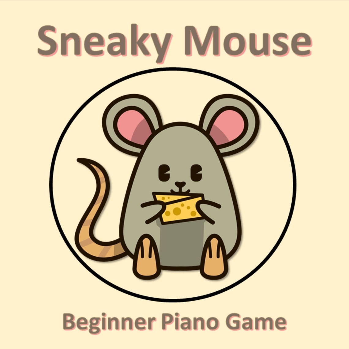 Sneaky Mouse Piano Printable Preschool Card Game - Etsy