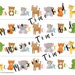Music Alphabet Animals Matching Card Game Piano Printable - Etsy