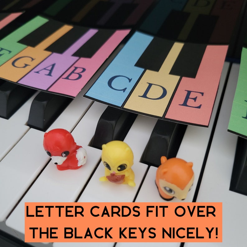 Fun Beginner Piano Matching Card Game Printable - Etsy