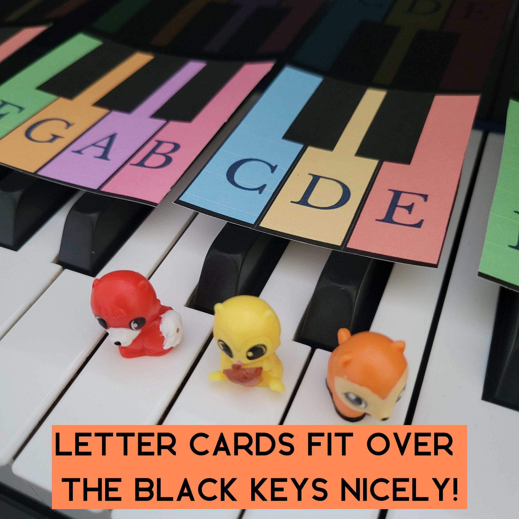 Fun Beginner Piano Matching Card Game Printable - Etsy