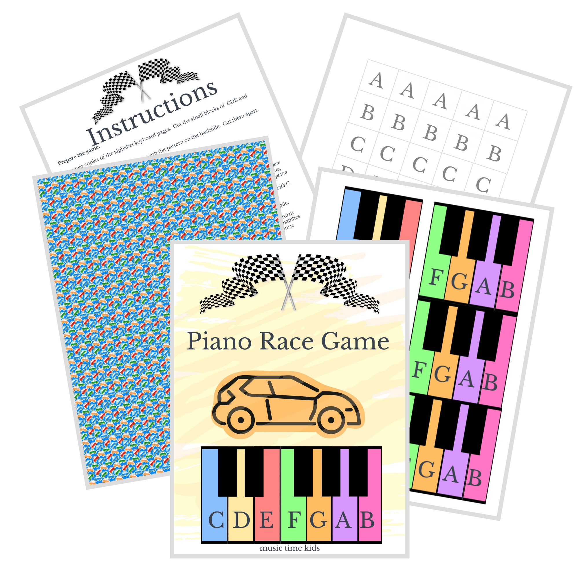 Fun Beginner Piano Keyboard Lesson Game for Every Brand New Student - Etsy