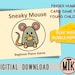 Sneaky Mouse Piano Printable Preschool Card Game - Etsy