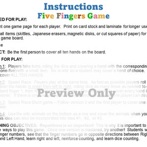 Five Fingers is a Fun, Fast-paced Dice Board Game for Beginner Piano ...