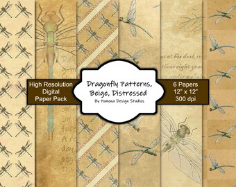 Dragonfly Paper | Etsy