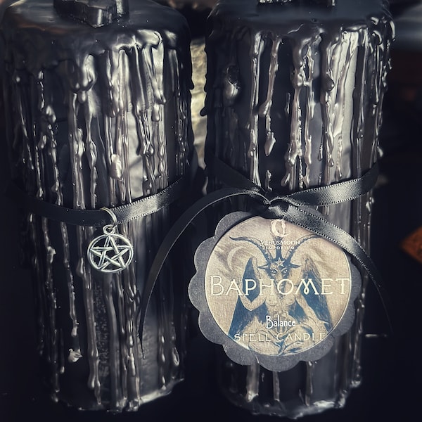 Baphomet Ritual Candles - Etsy