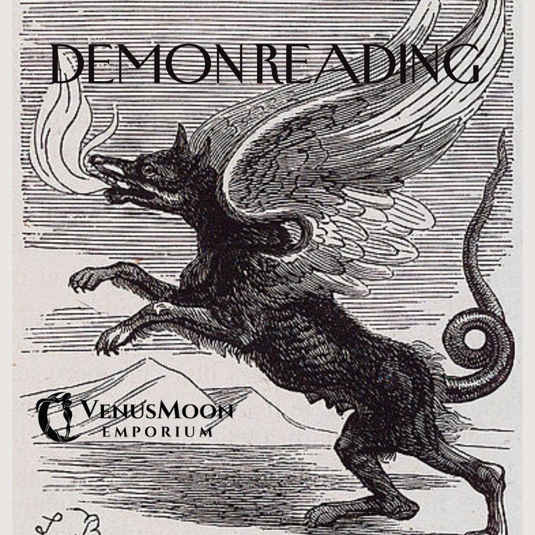 DEMON READING, Ars Goetia, Left-hand Path, Guardian, Guide, Teaching - Etsy