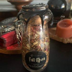 Full Moon Incense, Necromancy Incense, Sacred Space Incense, Loose-leaf ...