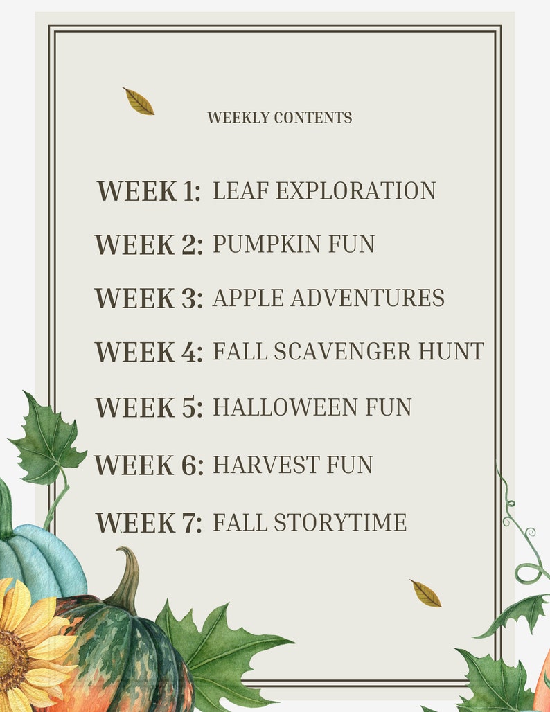 Fall 2025 - Seasonal Activities Guide for Moms and Children (PDF ...